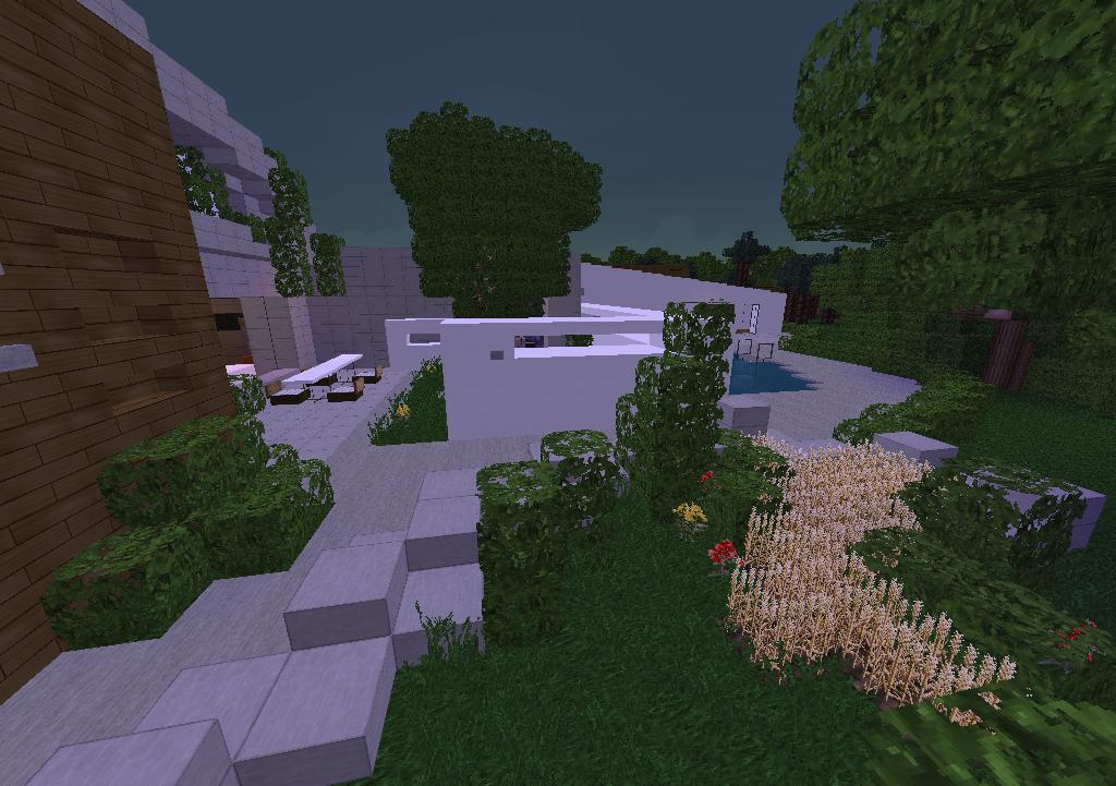 Glow - Ultra Modern Home Minecraft Map