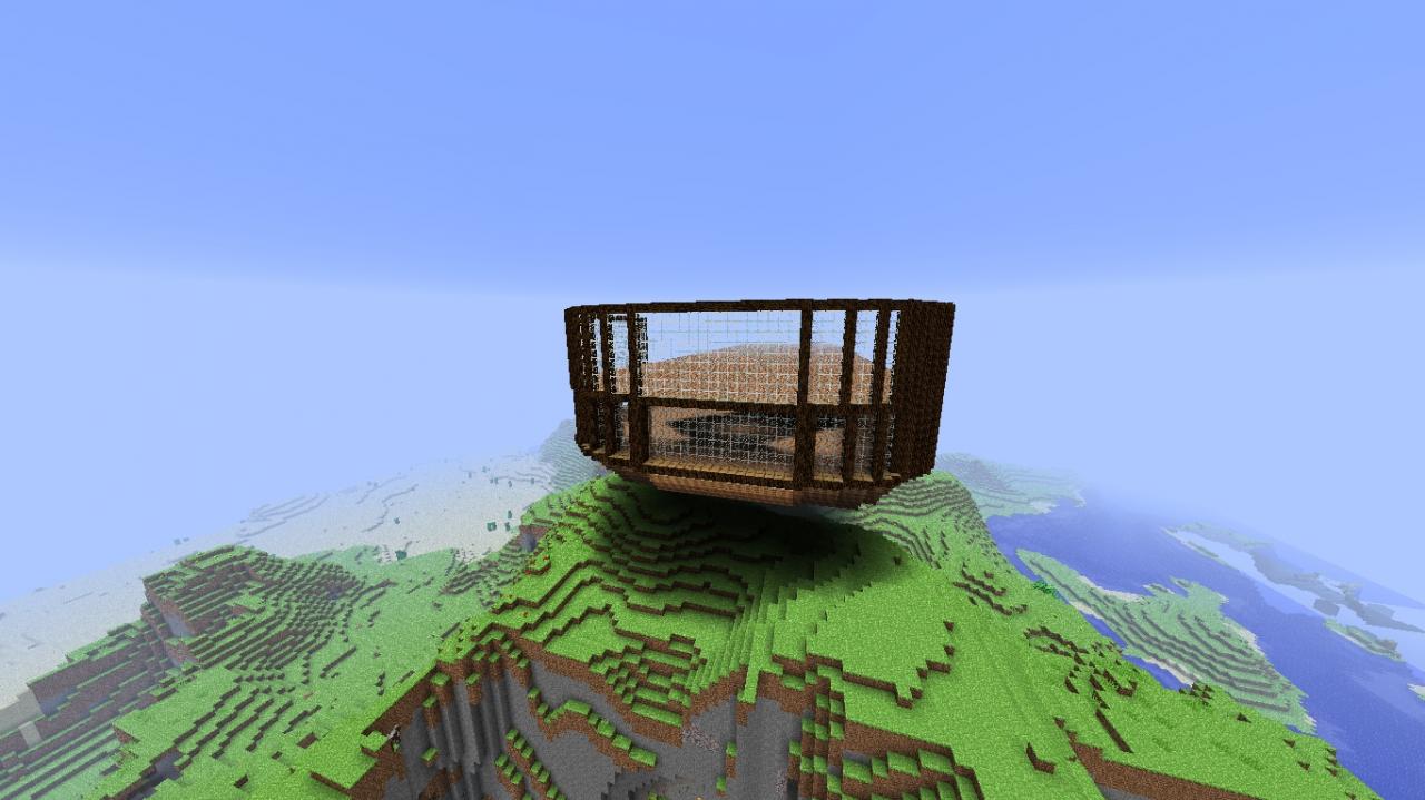 Massive Air Ship (Karantanija) Minecraft Map