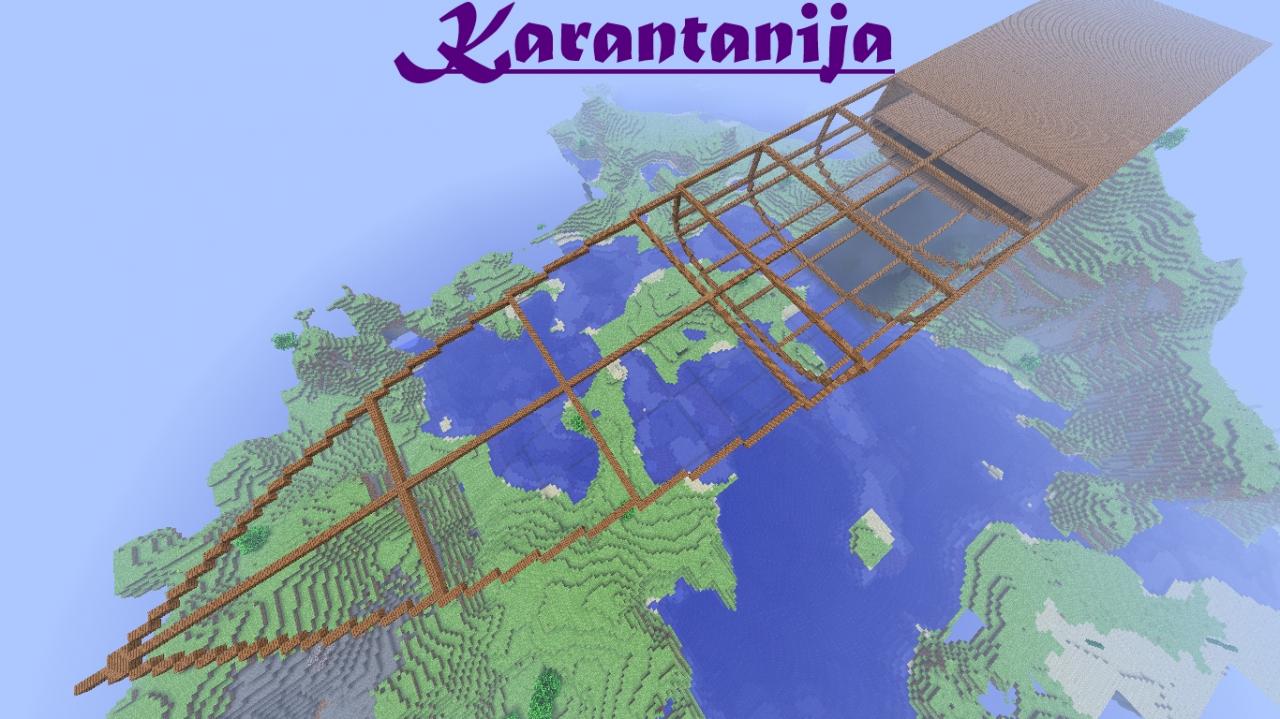 Massive Air Ship (Karantanija) Minecraft Map
