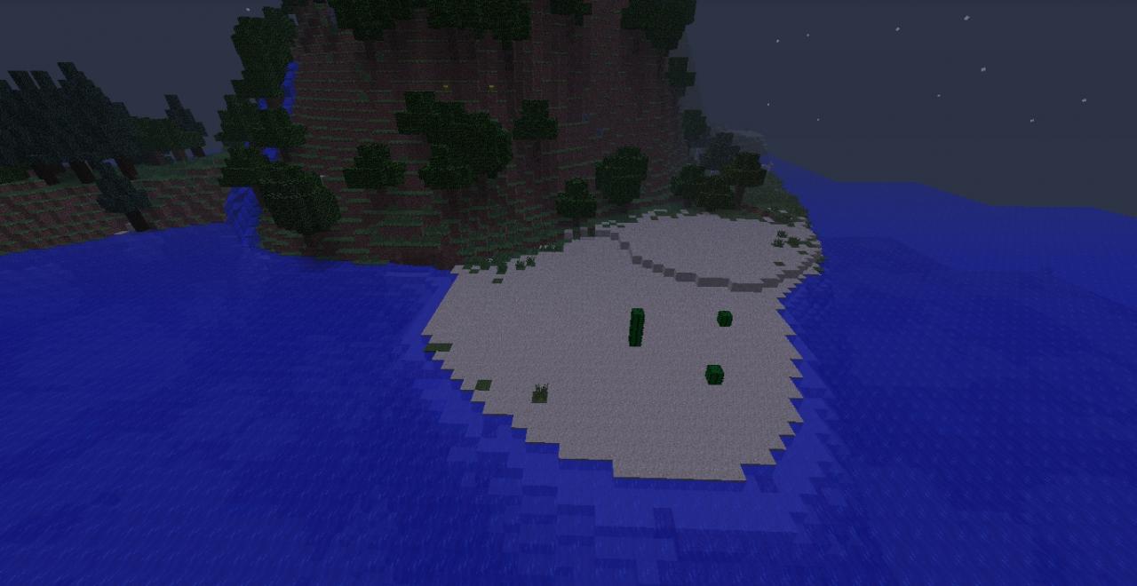 [Custom Terrain] Stranded Survival Minecraft Map