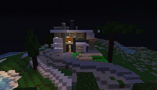 Frost- Modern house Minecraft Map