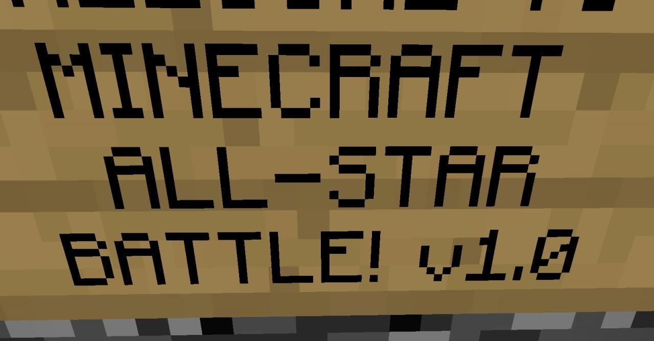 Minecraft All-Star Battle! Minecraft Map