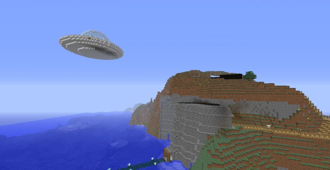 Unidentified Flying Object, UFO Minecraft Map