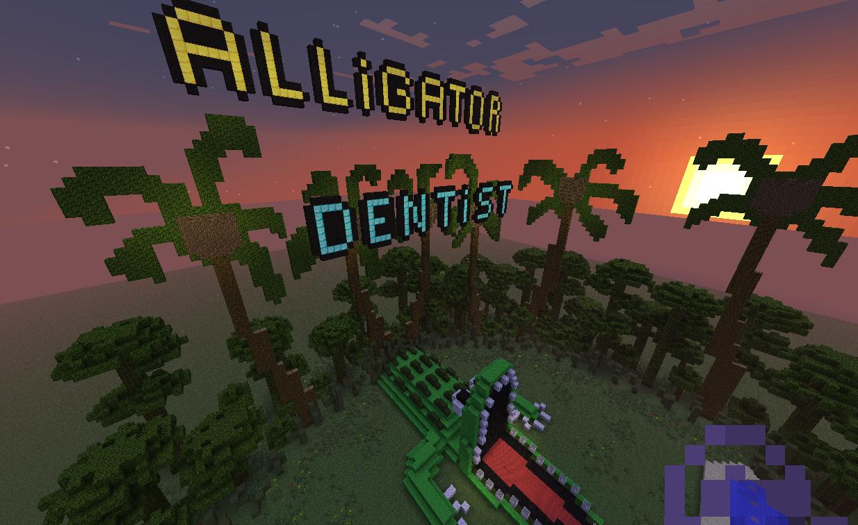 Alligator Dentist MINIGAME Minecraft Map