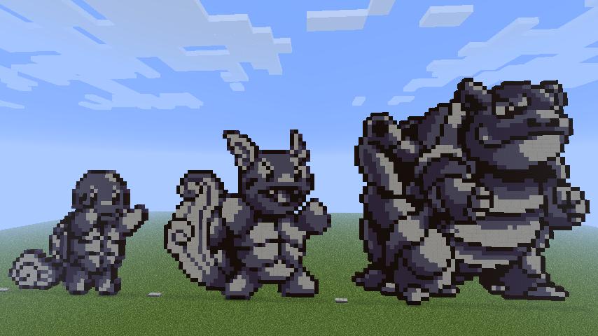 evolution of pokemon Minecraft Map