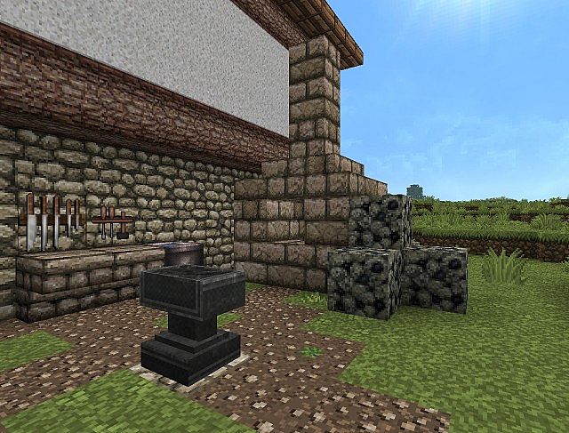 Medieval blacksmith house by McW009pl Minecraft Map
