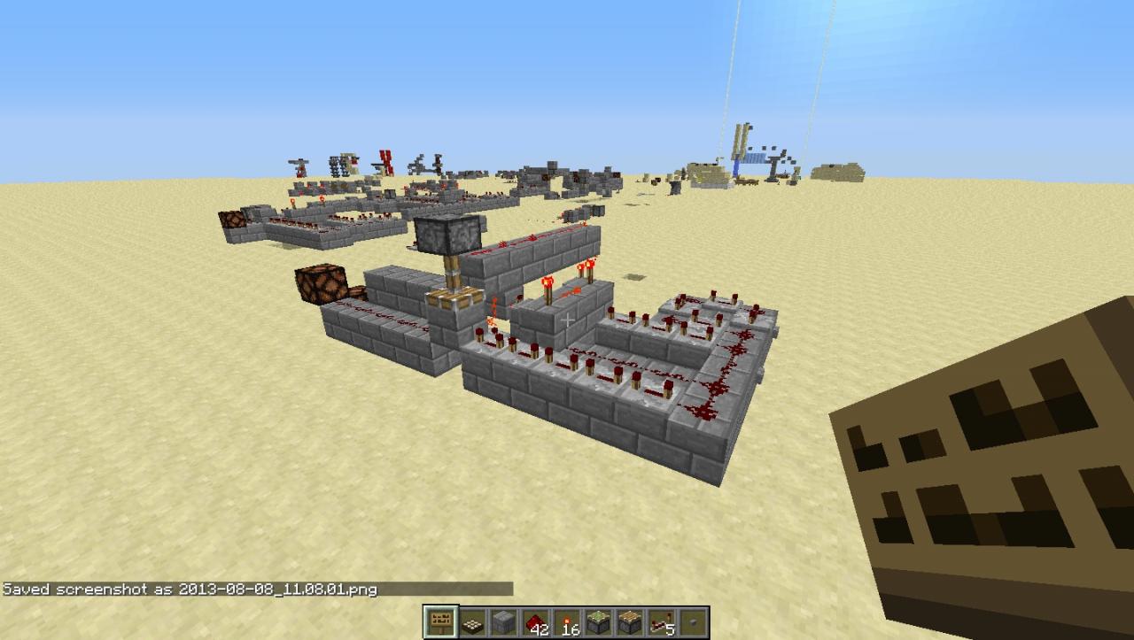 Signal detector Minecraft Map