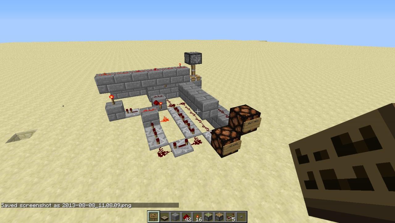 Signal detector Minecraft Map