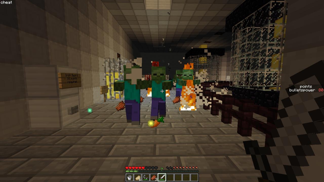 Airline Infectione [Minecraft Call of Duty Zombie Map] [Snapshot 14w ...