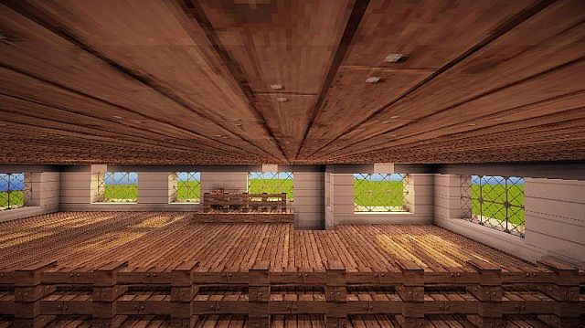 Modern house of nice clean Minecraft Map