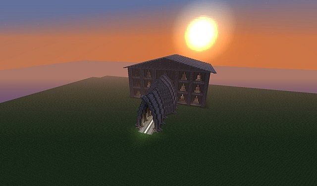 Amazing Minecraft Mansion spawn! Minecraft Map