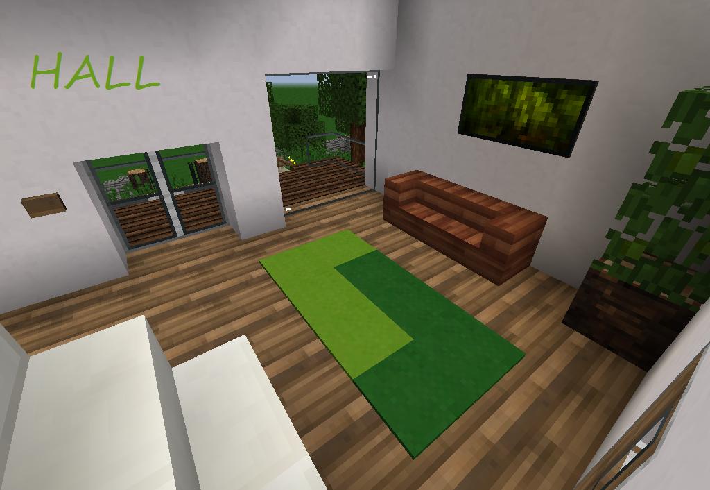 Modern House Minecraft Map