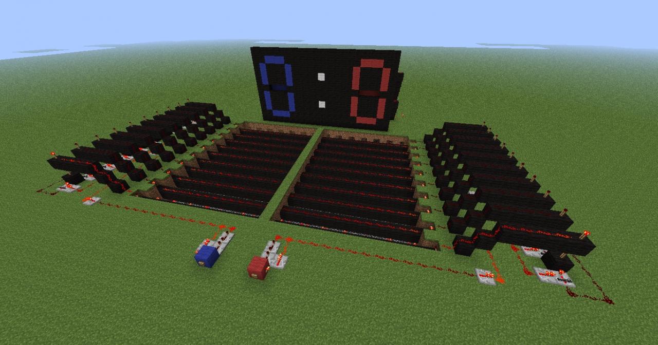 Simple scoreboard Minecraft Map