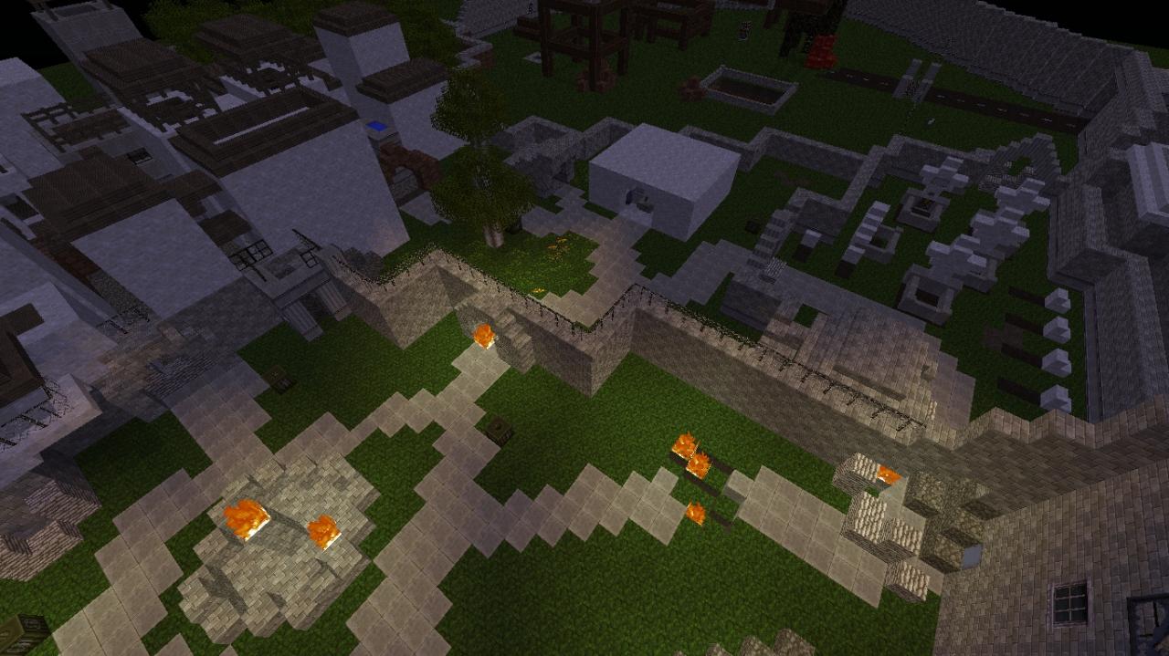 Scrap-Town PVP Minecraft Map