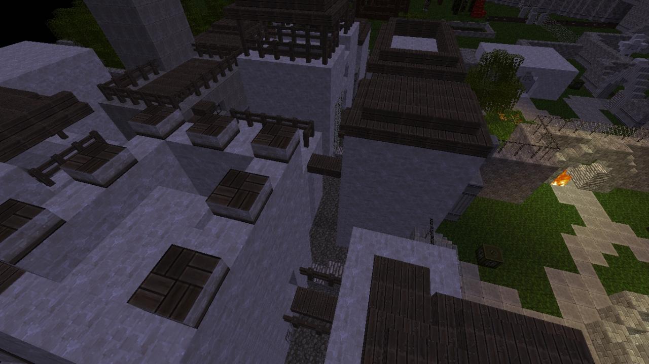 Scrap-Town PVP Minecraft Map