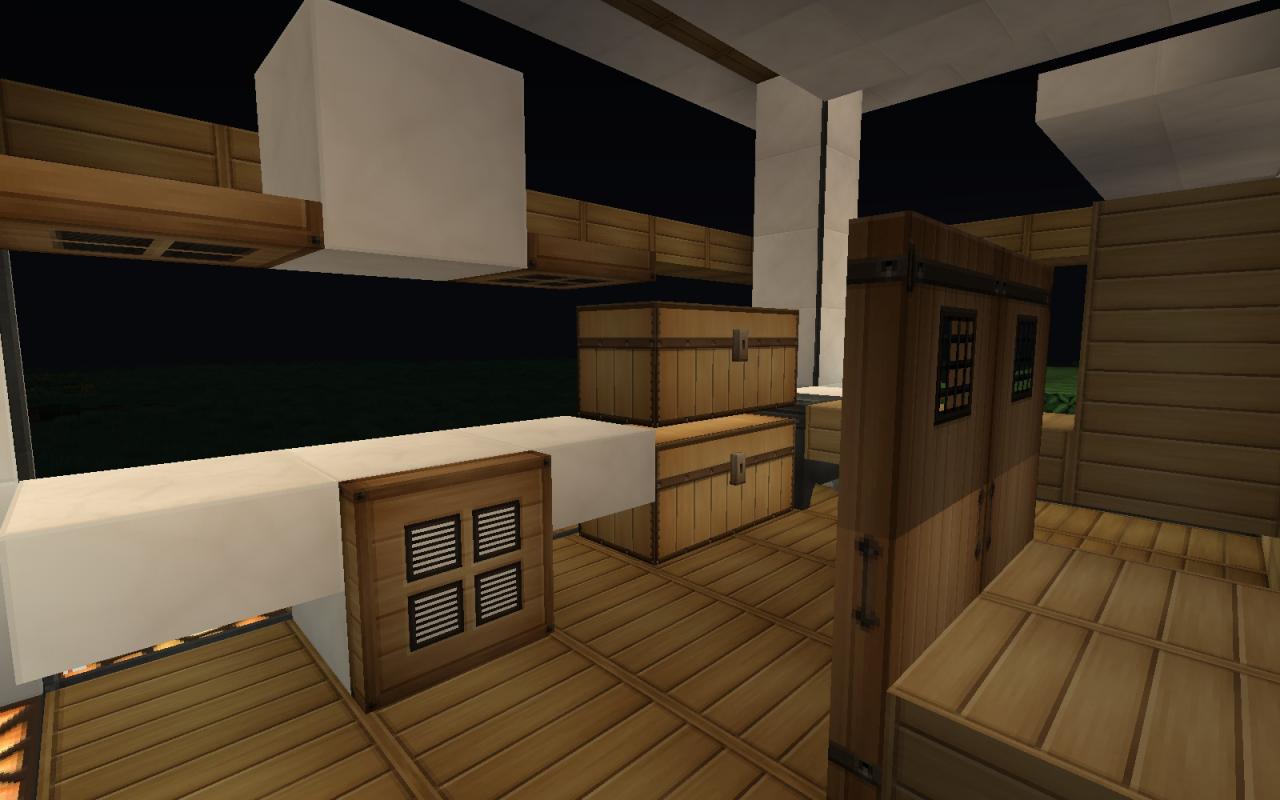 Modern Spruce Home Minecraft Map