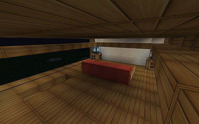 Modern Spruce Home Minecraft Map