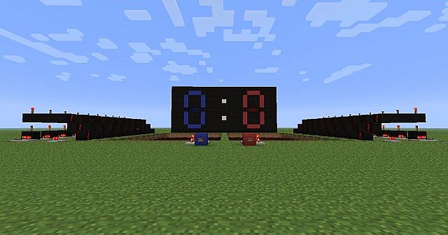 Simple scoreboard Minecraft Map