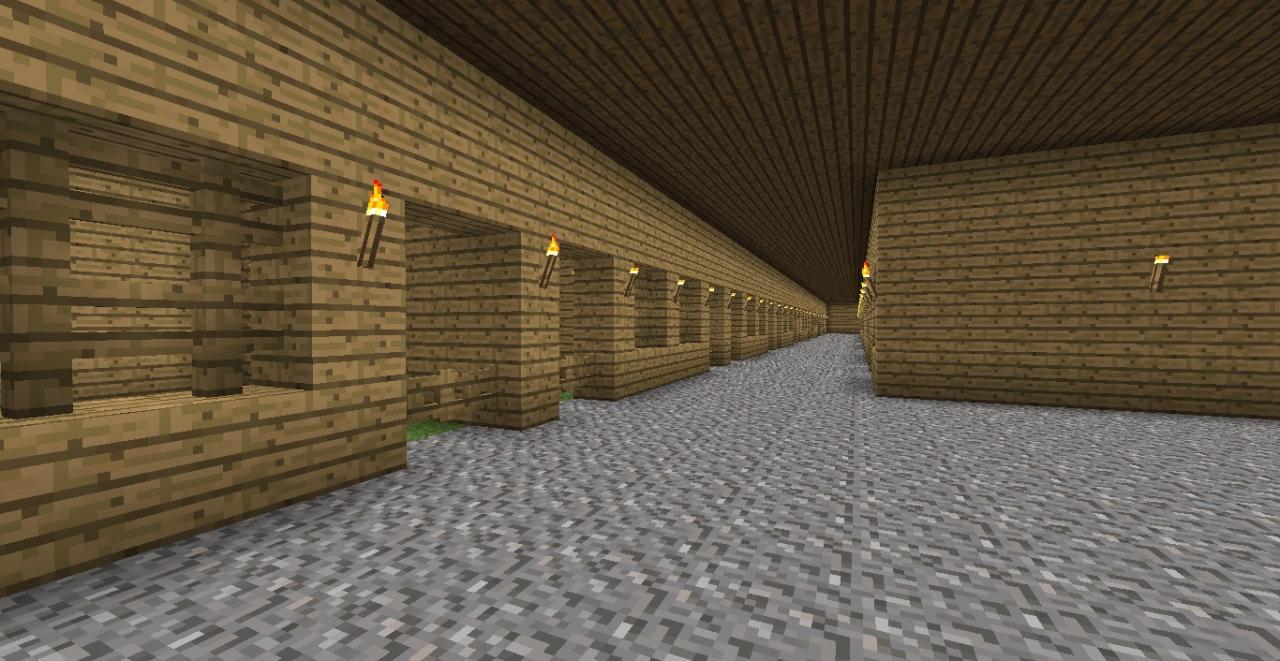 Anything's Large Horse Barn! Minecraft Map