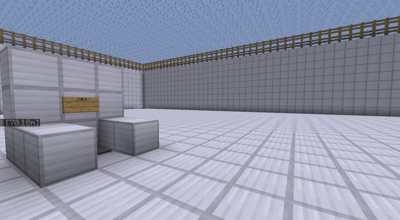 HOT VS COLD Minecraft Map