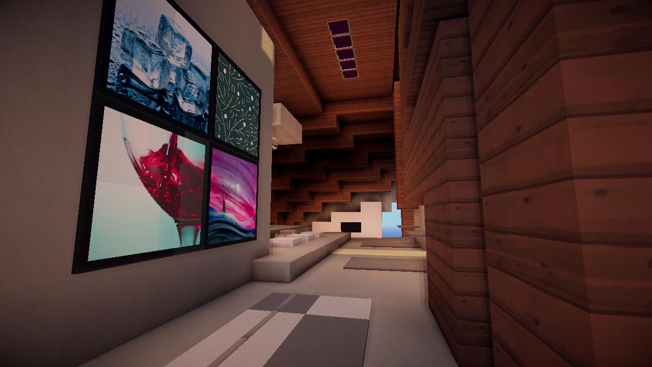 :: Flow :: A Modern Coastal Home :: Minecraft Map