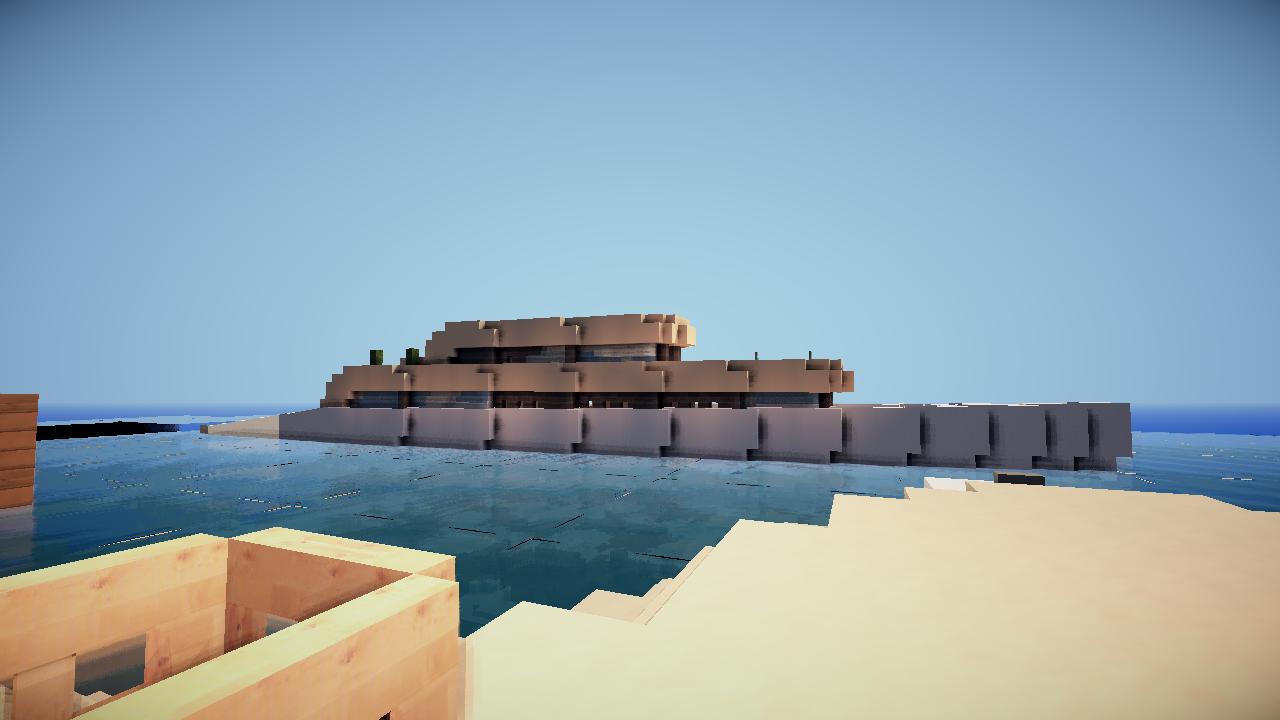 :: Flow :: A Modern Coastal Home :: Minecraft Map