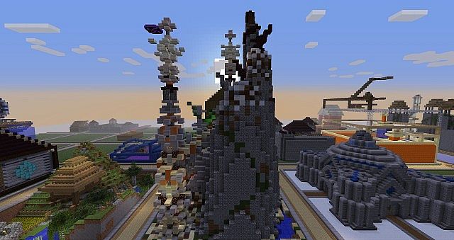 Plot Build - No.3 Minecraft Map