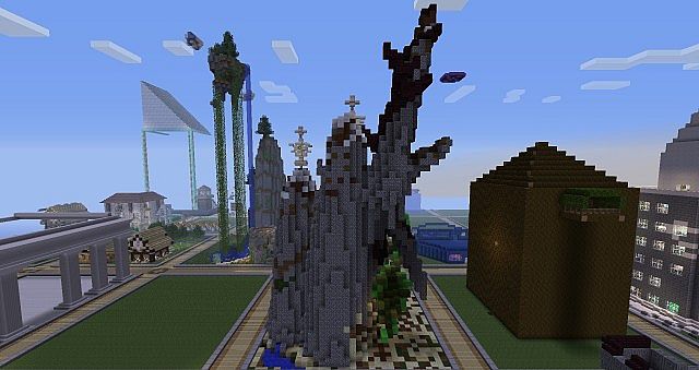 Plot Build - No.3 Minecraft Map