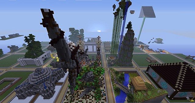 Plot Build - No.3 Minecraft Map