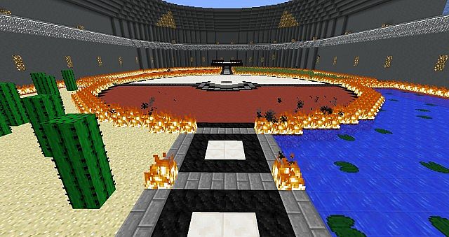 Pokemon Arena Minecraft Map