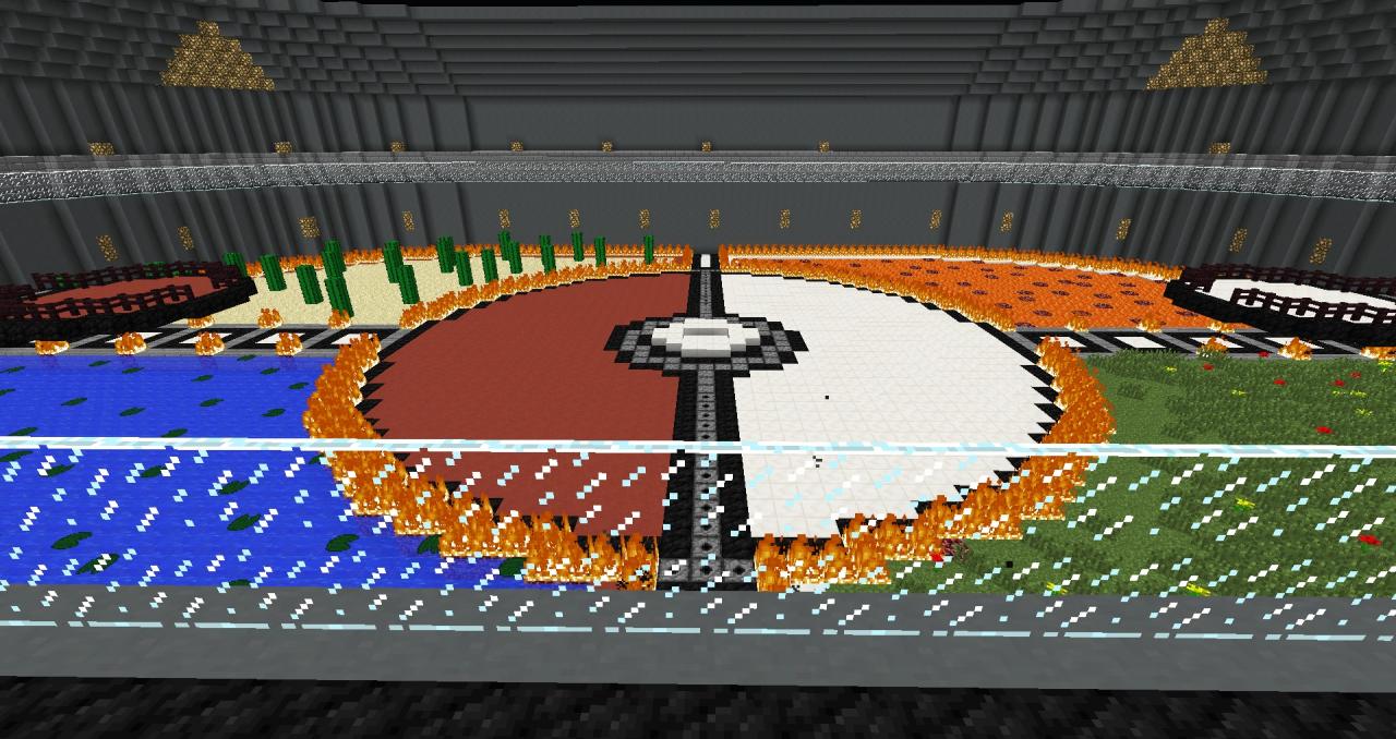 Pokemon Arena Minecraft Map