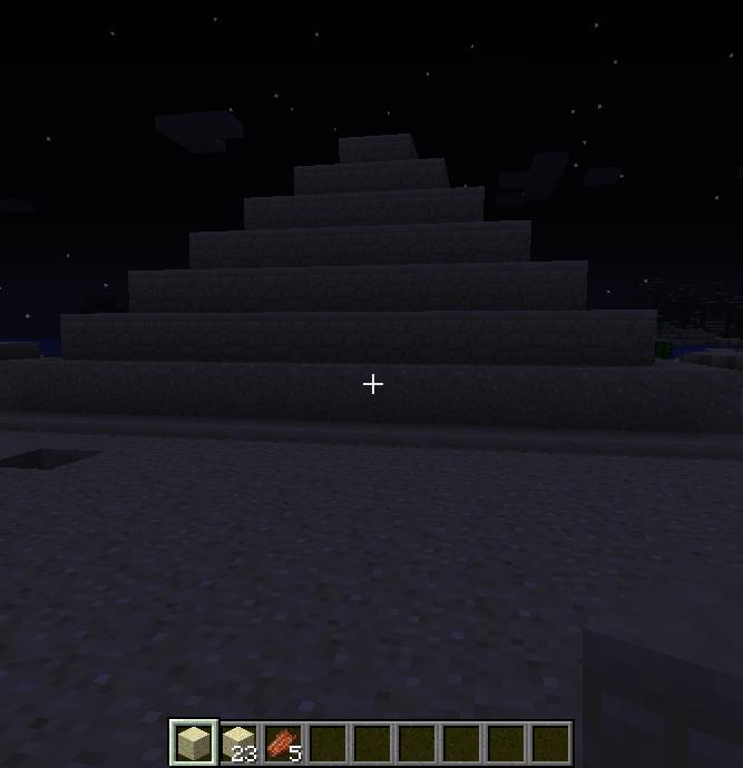 Sand pyramid Minecraft Map