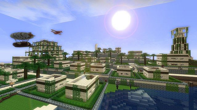 Banoi City Minecraft Map
