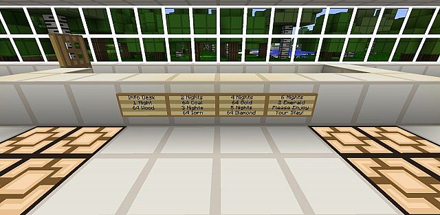 The Mineblock Resort(Discontinued) Minecraft Map