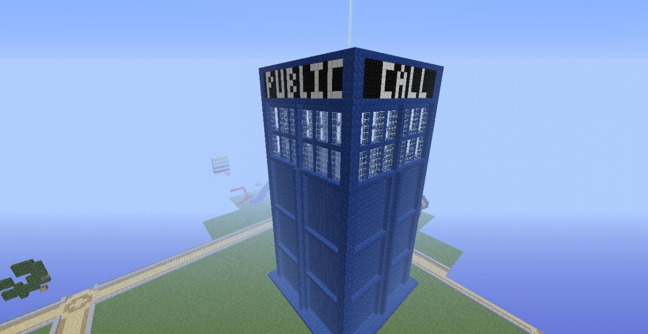Minecraft Tardis!! Minecraft Map