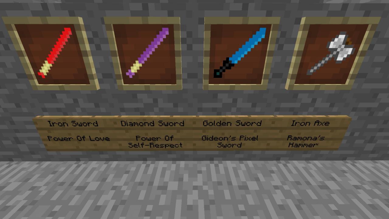 Scott Pilgrim Texture Pack Minecraft Texture Pack