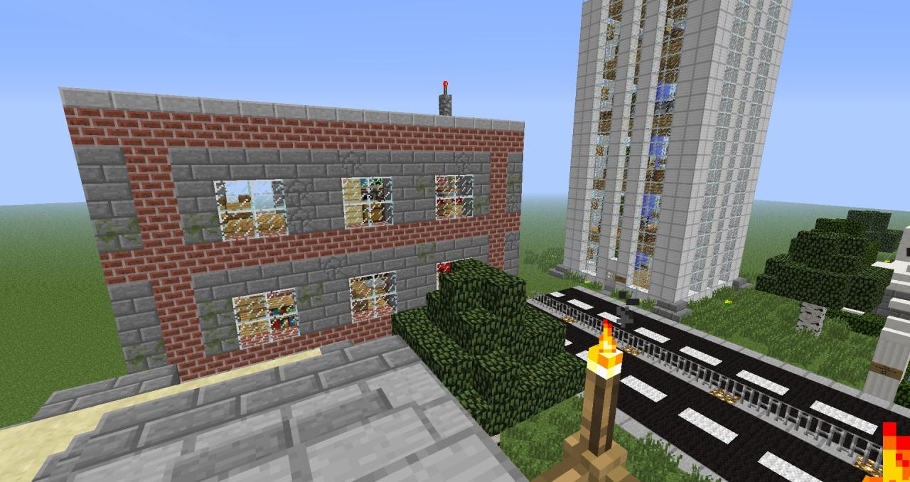 Rustic Townhouses Minecraft Map