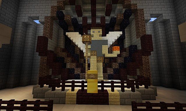 Cathedral of the Fallen Angel Minecraft Map