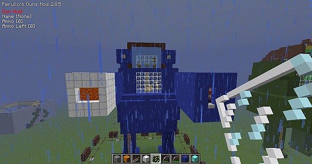 Redstone & Robots, a creative world Minecraft Map