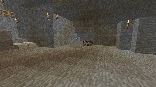 Underground house Minecraft Map