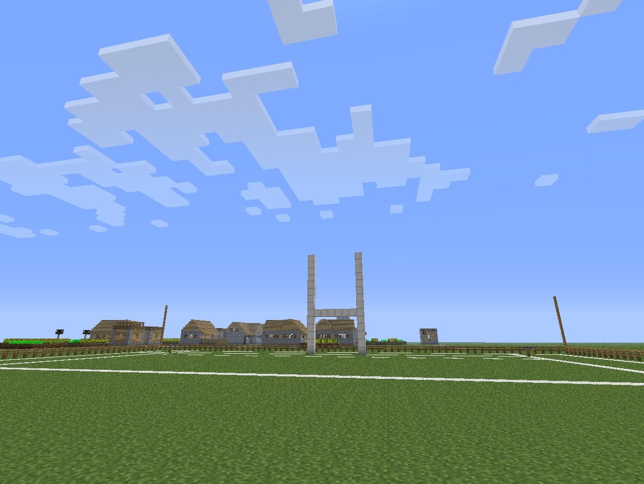 Rugby Pitch Minecraft Map