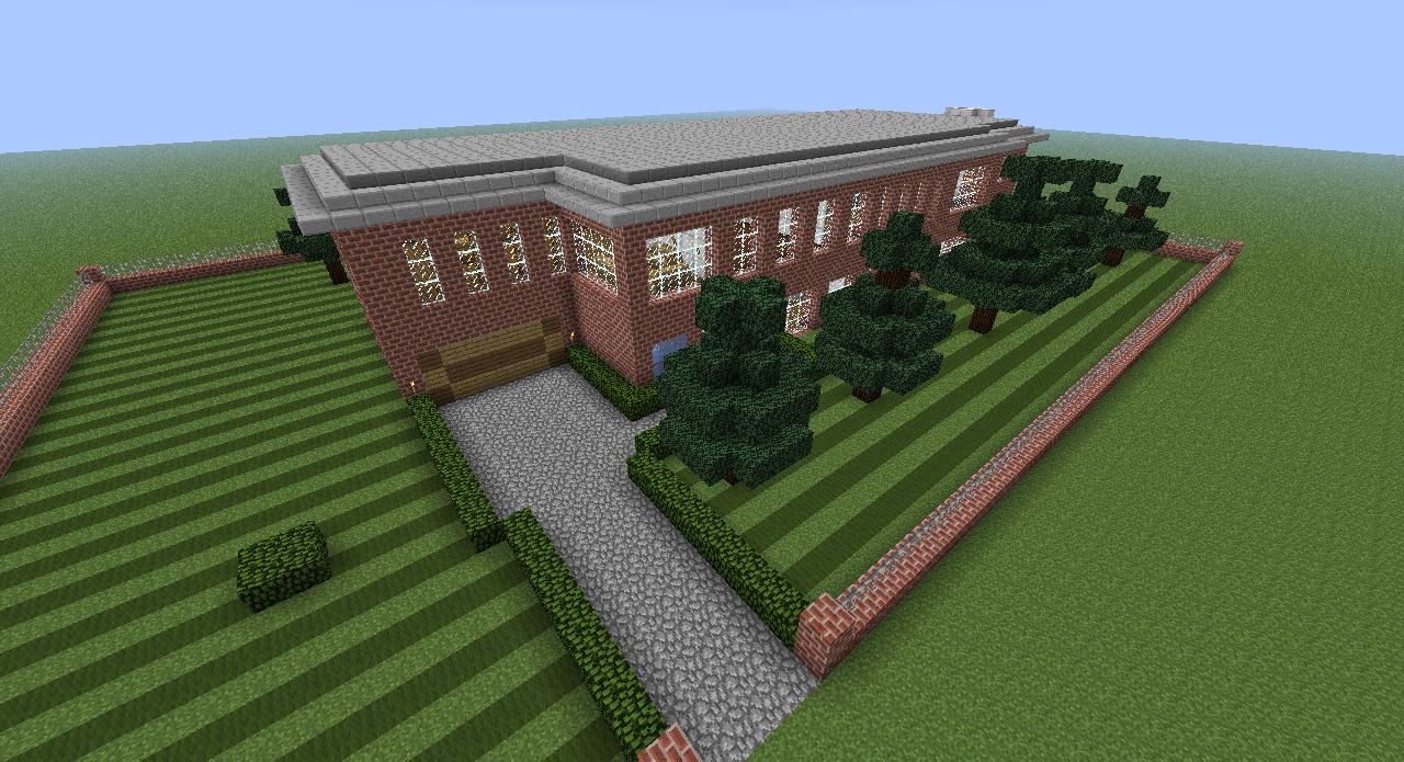 Large Tudor Style Mansion Minecraft Map