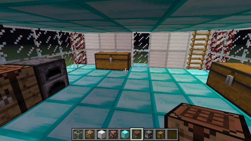 Small Futuristic House Minecraft Map