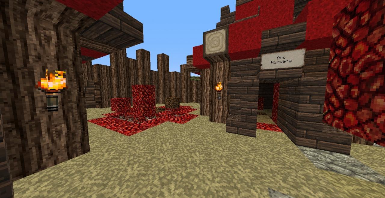 Orc Village Minecraft Map