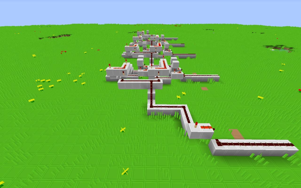 ALU/CPU Component Minecraft Map