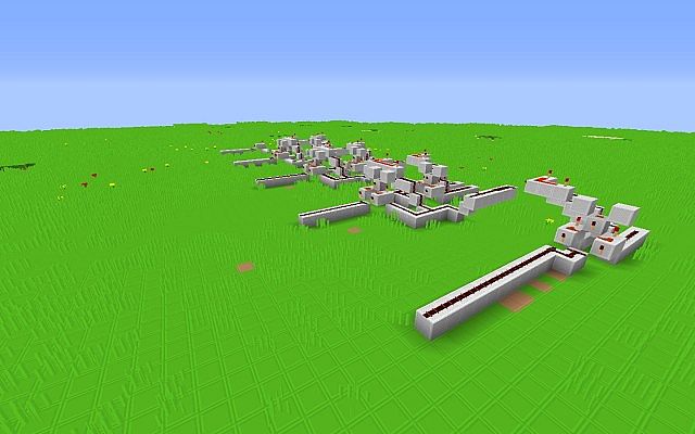 ALU/CPU Component Minecraft Map