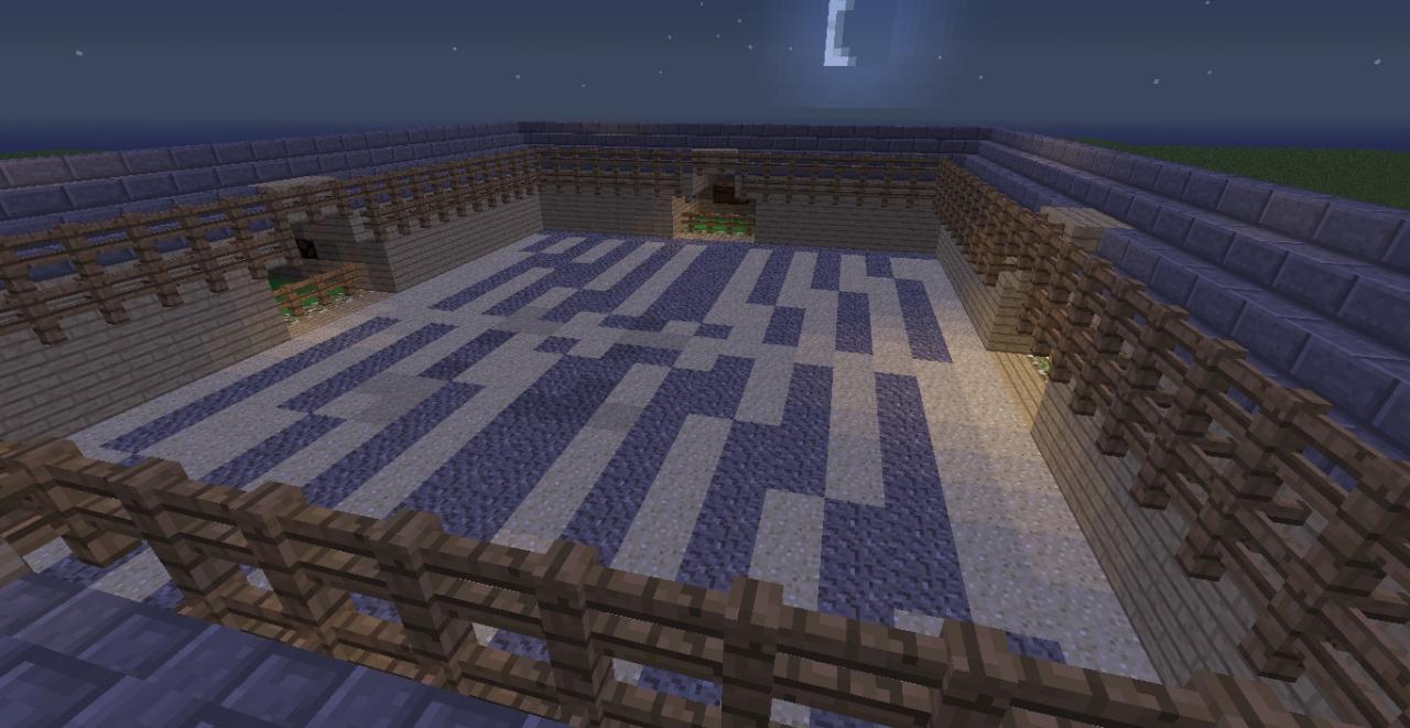 creeper spleef mini game Minecraft Map