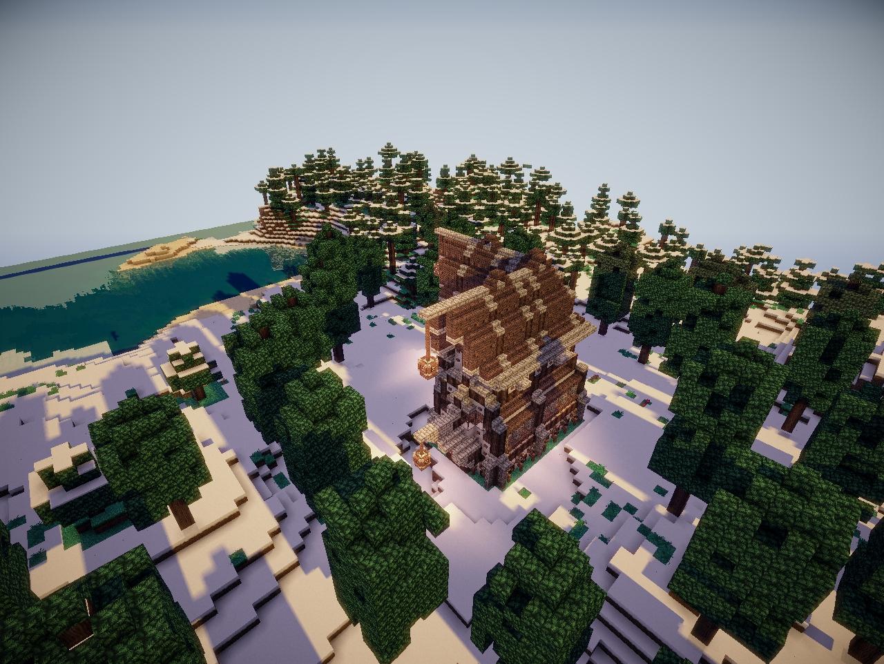 Nordic Houses Minecraft Map