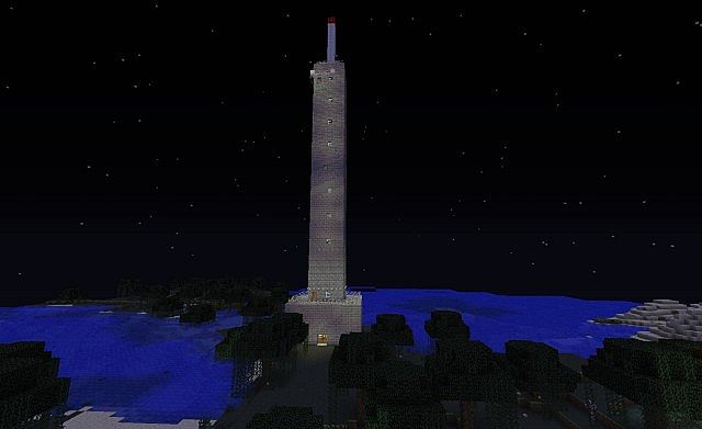 Tall Skyscraper Minecraft Map