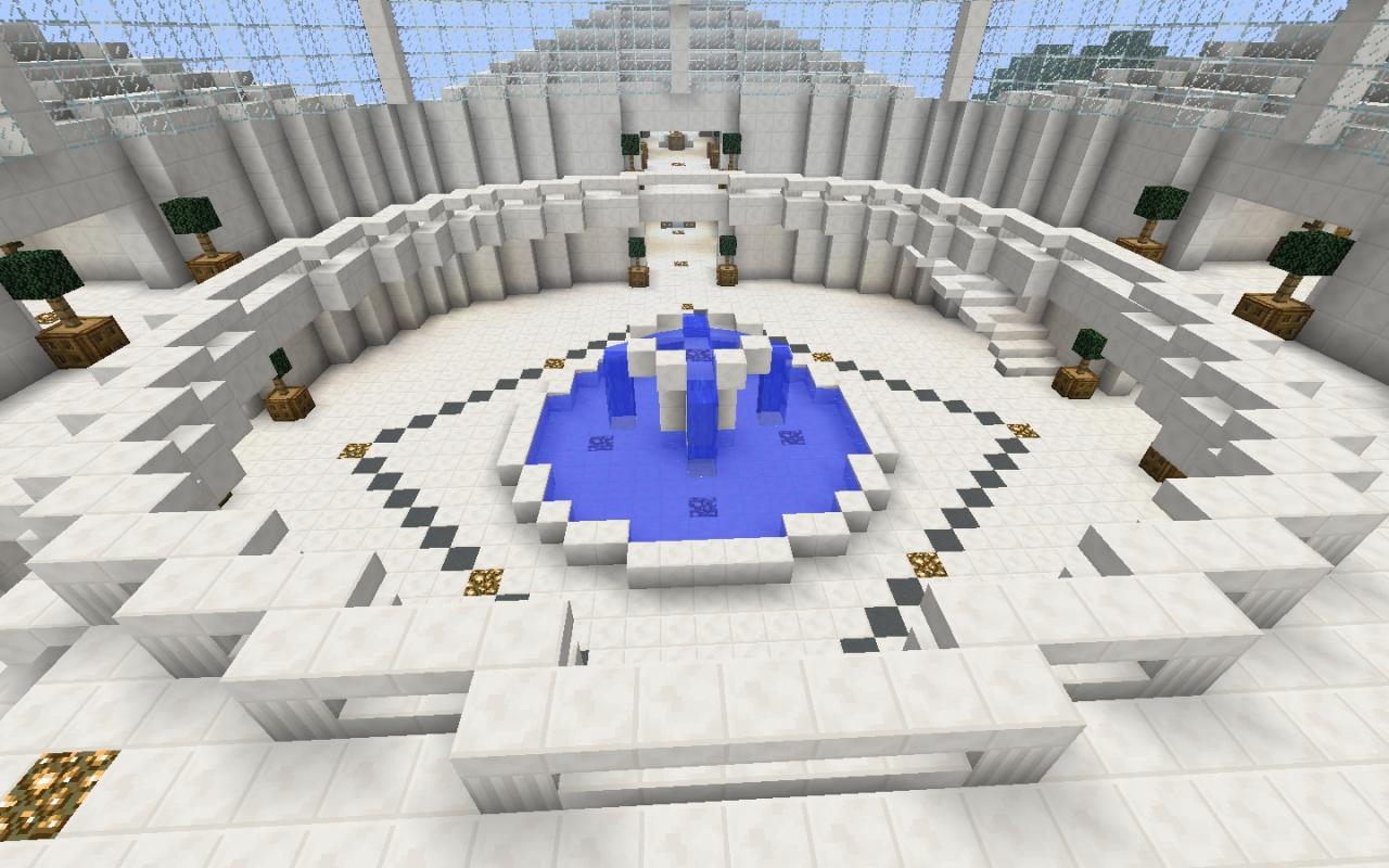 shopping center with residential Minecraft Map